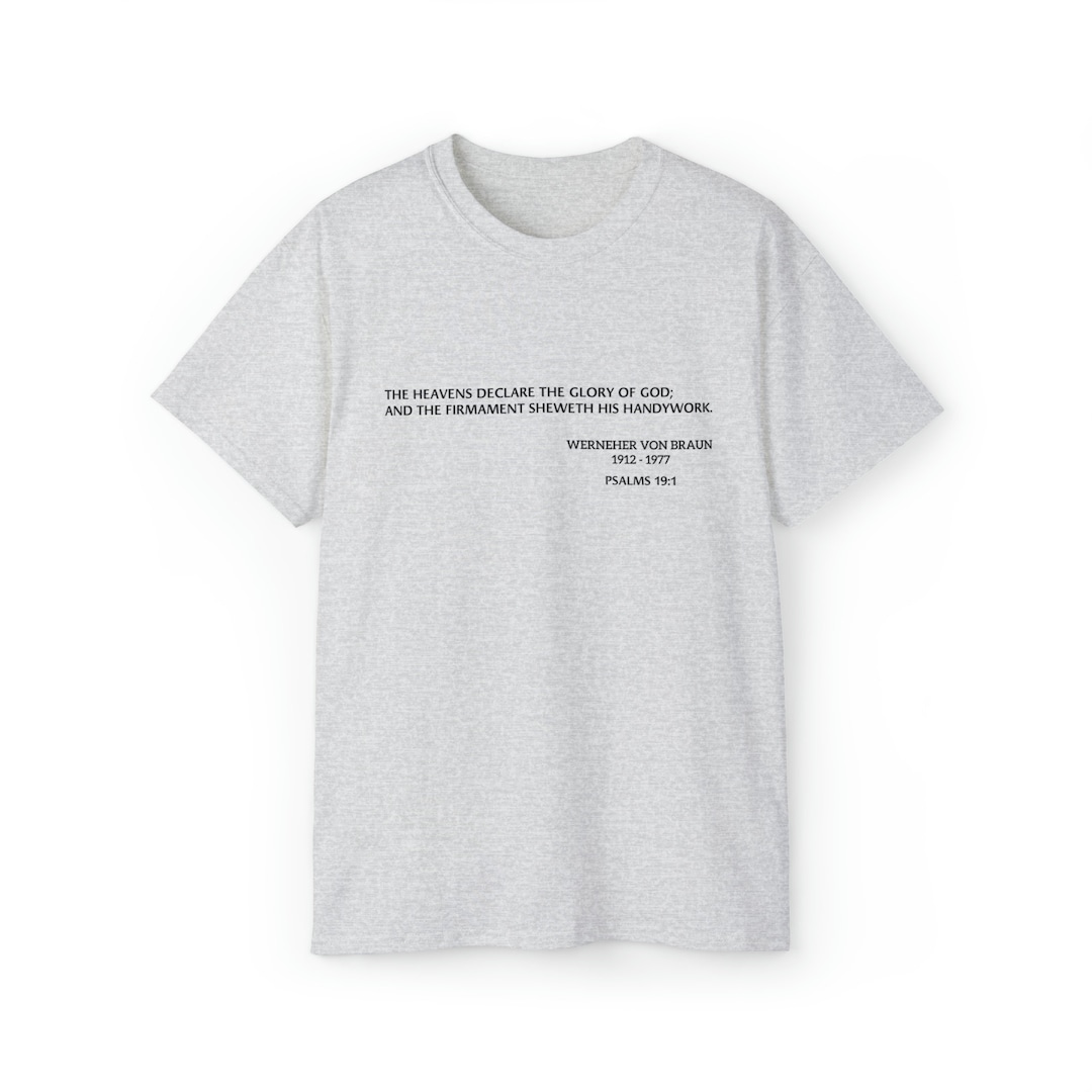 Operation Paperclip Wernher Von Braun Quote Unisex Ultra Cotton Tee - Etsy