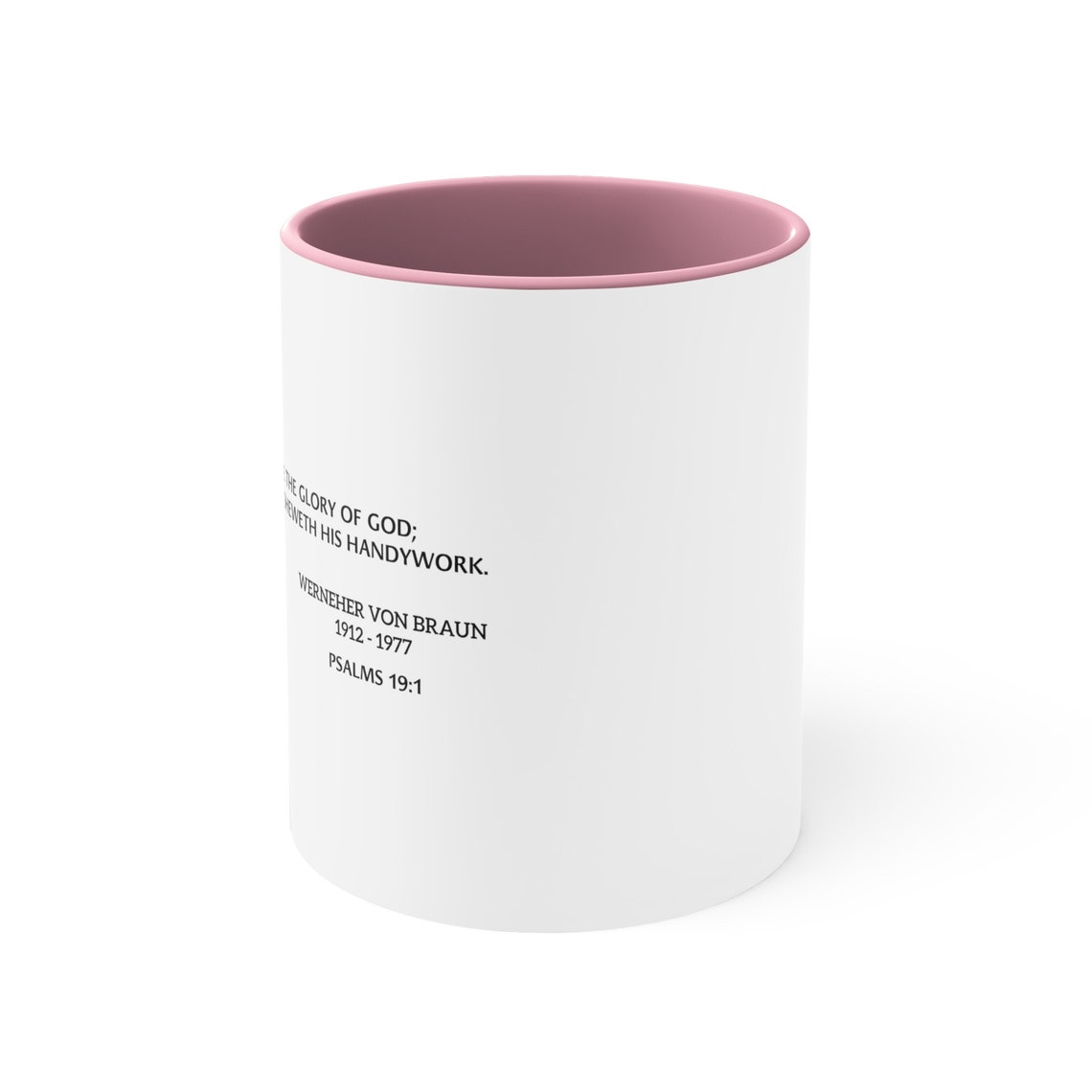 Operation Paperclip Wernher Von Braun Quote Accent Coffee Mug, 11oz - Etsy