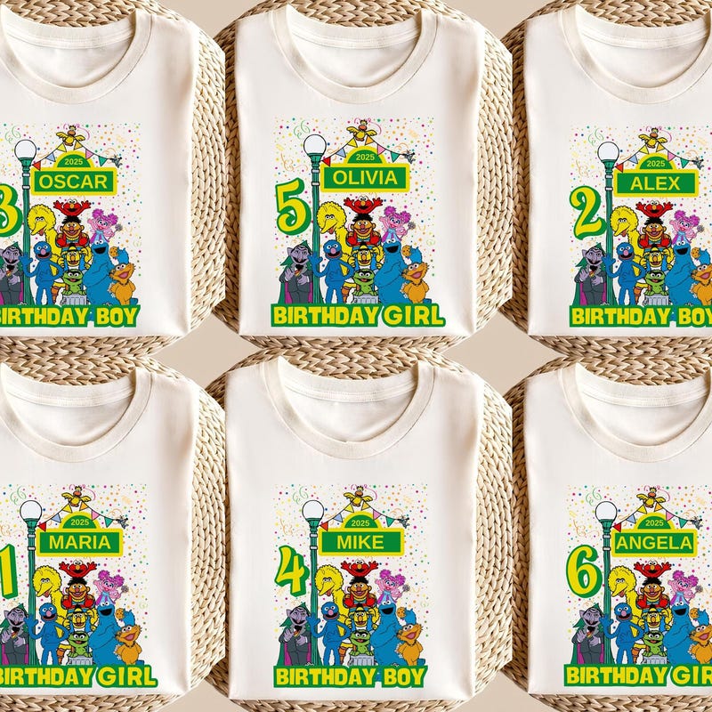 Sesame Street Sign a Long - Etsy