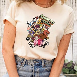 Gravity Falls Shirt, Disney Gravity Mystery Shirt, Gravity Falls Full ...