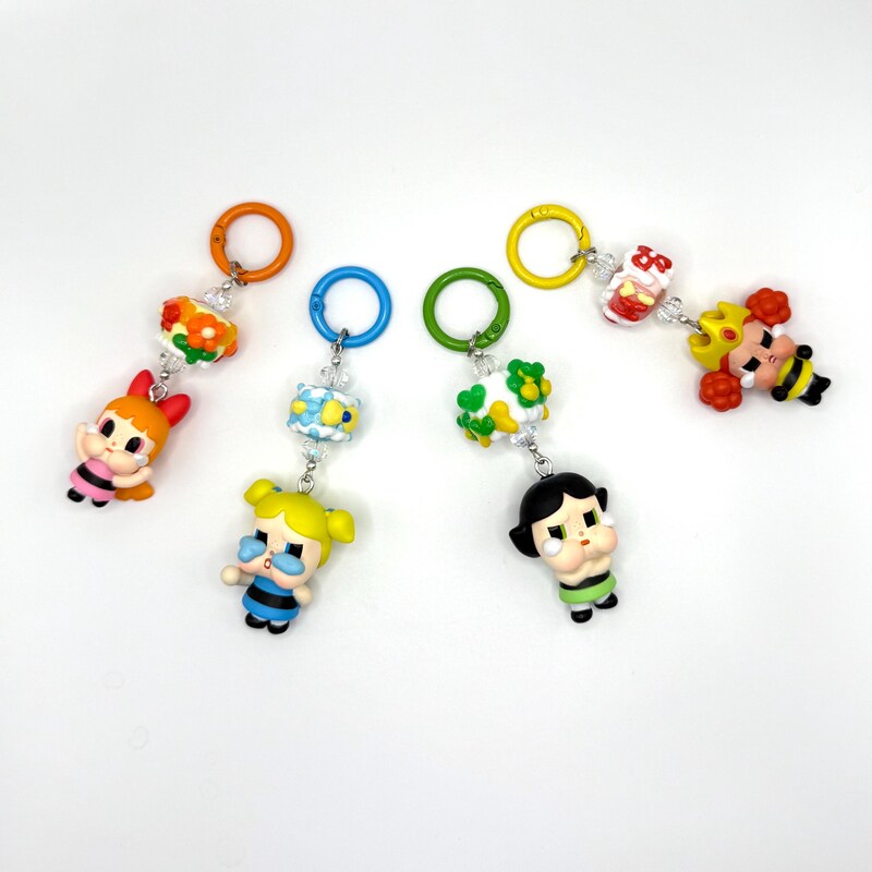 Powerpuff Girls Keychain - Etsy