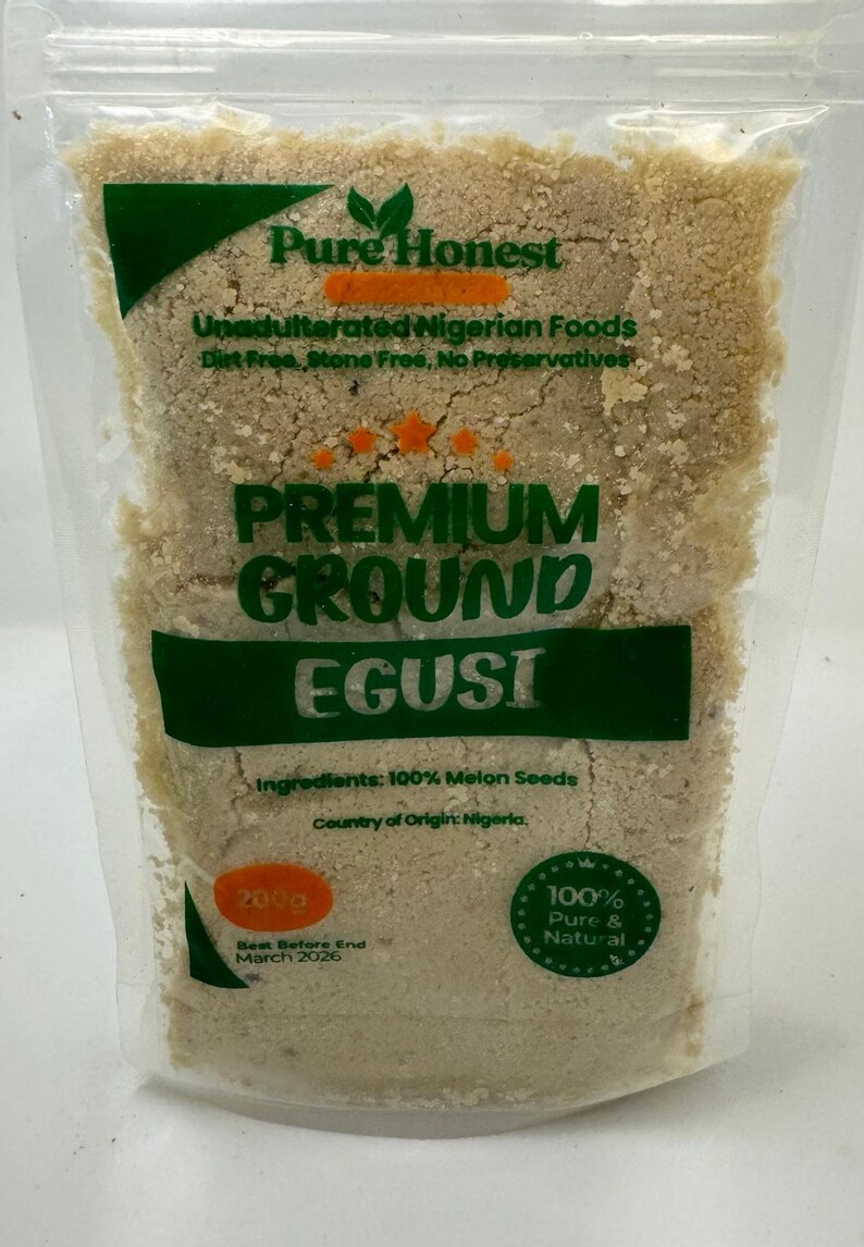 Egusi - Ground (200g) - Etsy