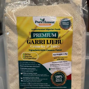 Garri Ijebu - Grade 1 (1.5kg) - Etsy