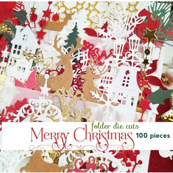Christmas Die Cuts - Etsy