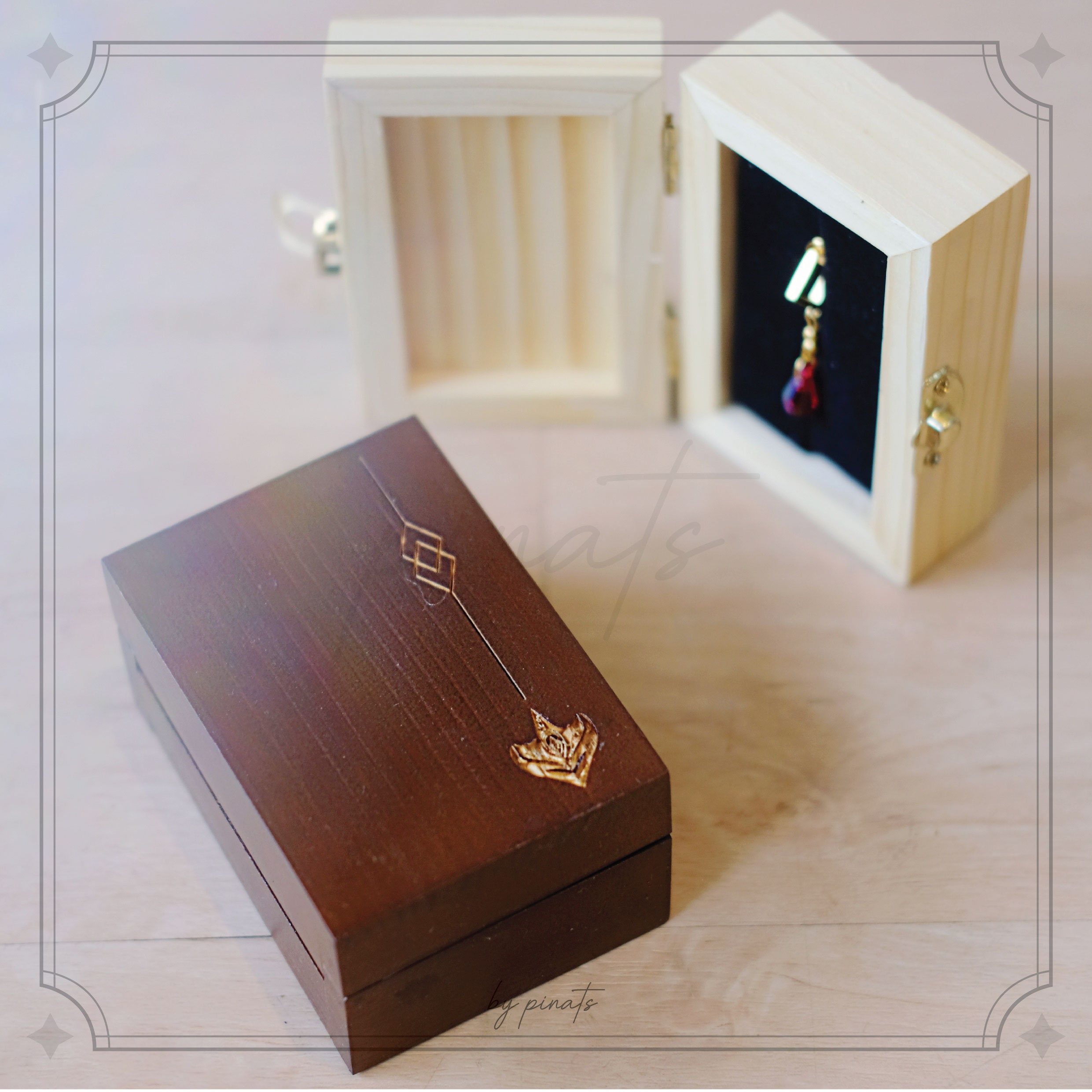 24K Gold Coated Silver Tartaglia Childe Earring - Etsy