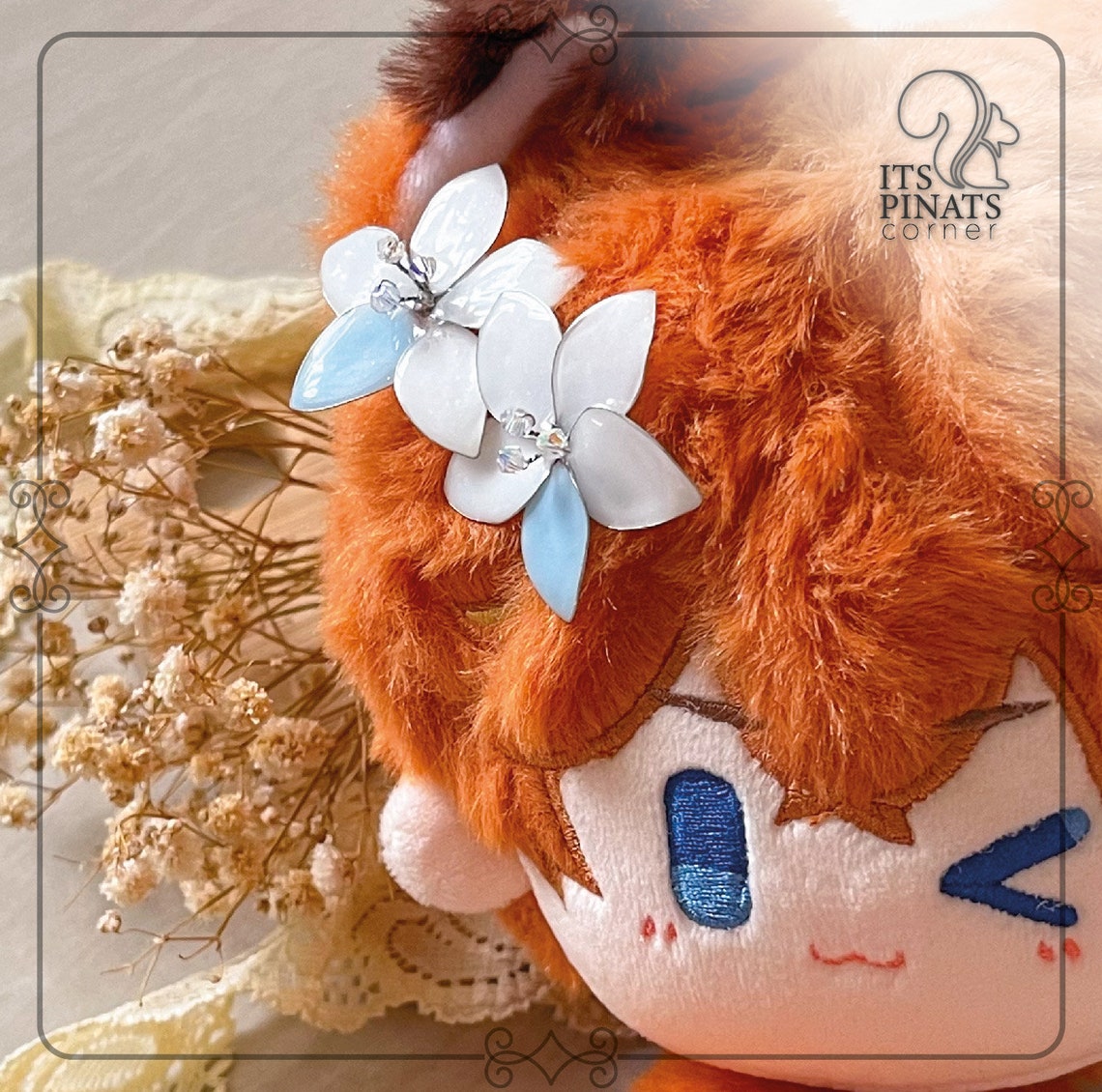 Genshin Lumine Flower Inteyvat Doll and Real Size - Etsy