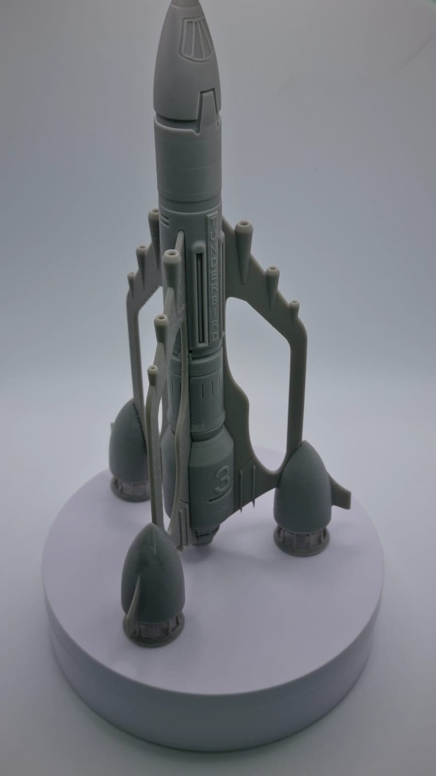 Thunderbird 3 Spaceship - STL File, 3D Digital Printing STL File for 3D ...