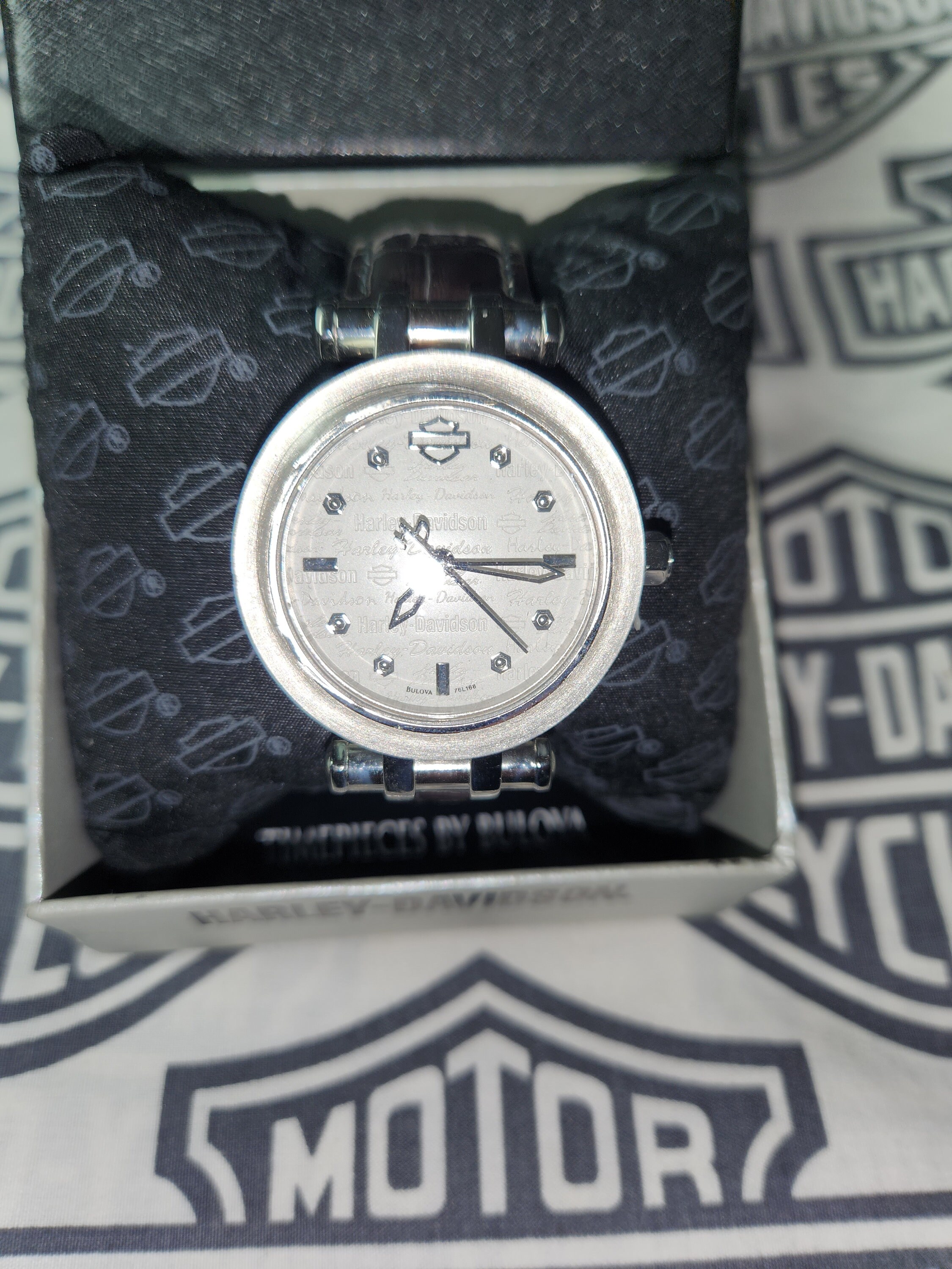 Harley-davidson® Women's Bulova Brown Leather Wrist Watch - Etsy