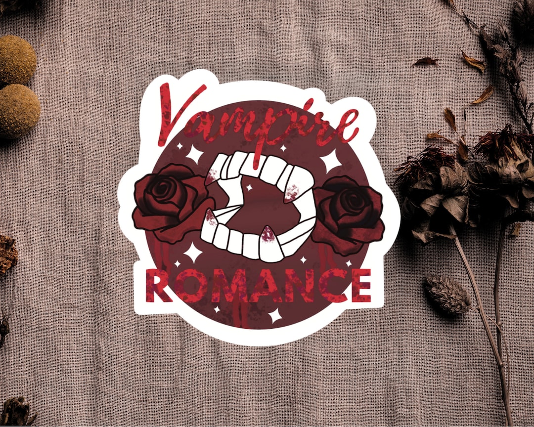 Vampire Romance Sticker | Paranormal Romance Sticker | Vampire Sticker ...