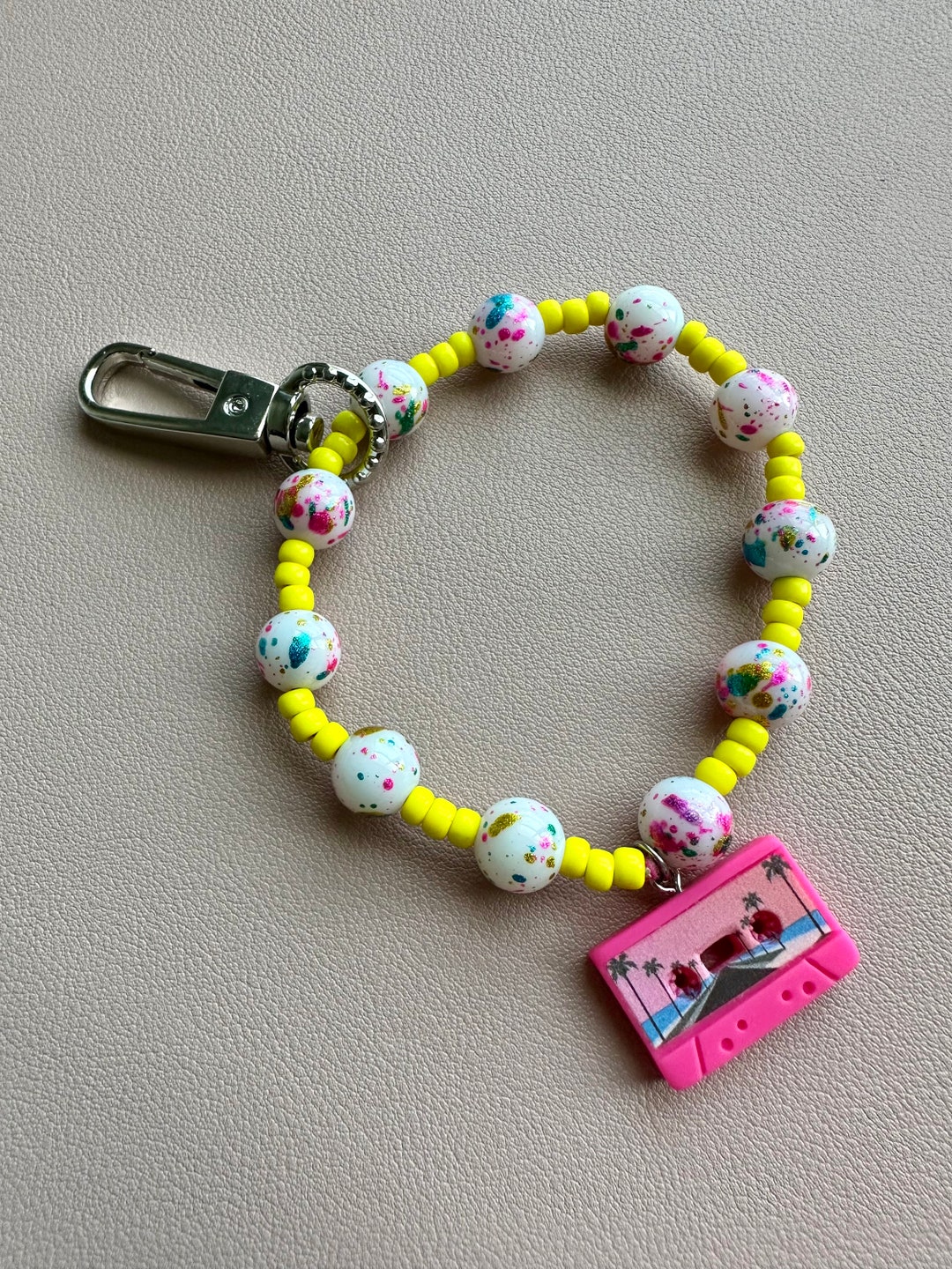 Throwback 90s Wristlet Keychain Lanyard - Etsy
