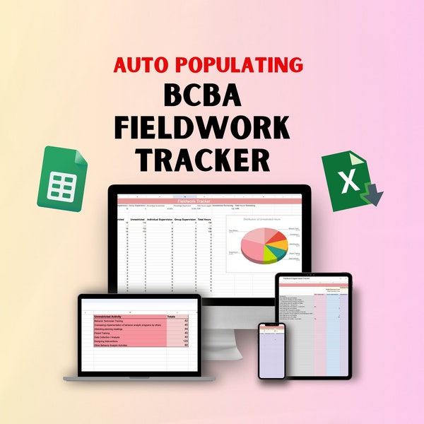Bcba Tracker - Etsy