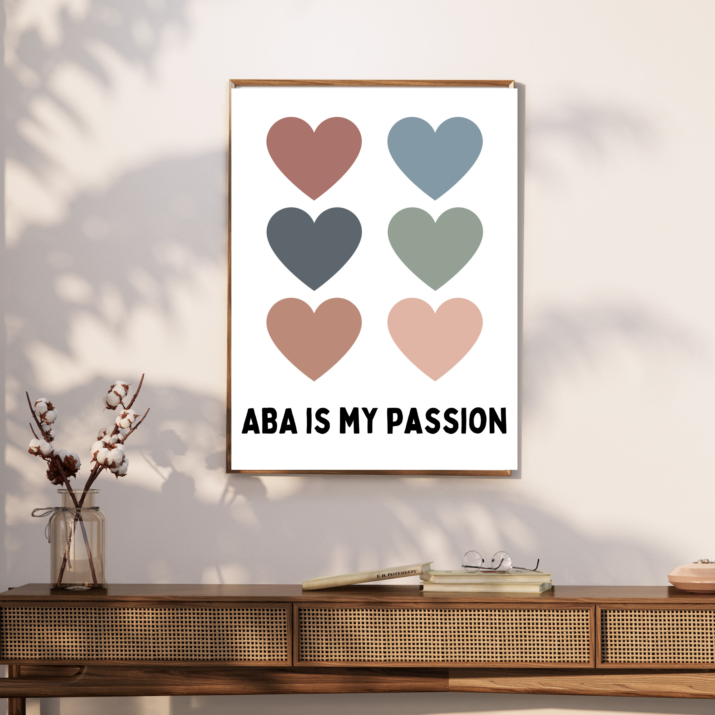 10 ABA Printable Wall Art Bundle, BCBA Office Decor Posters, ABA Wall ...
