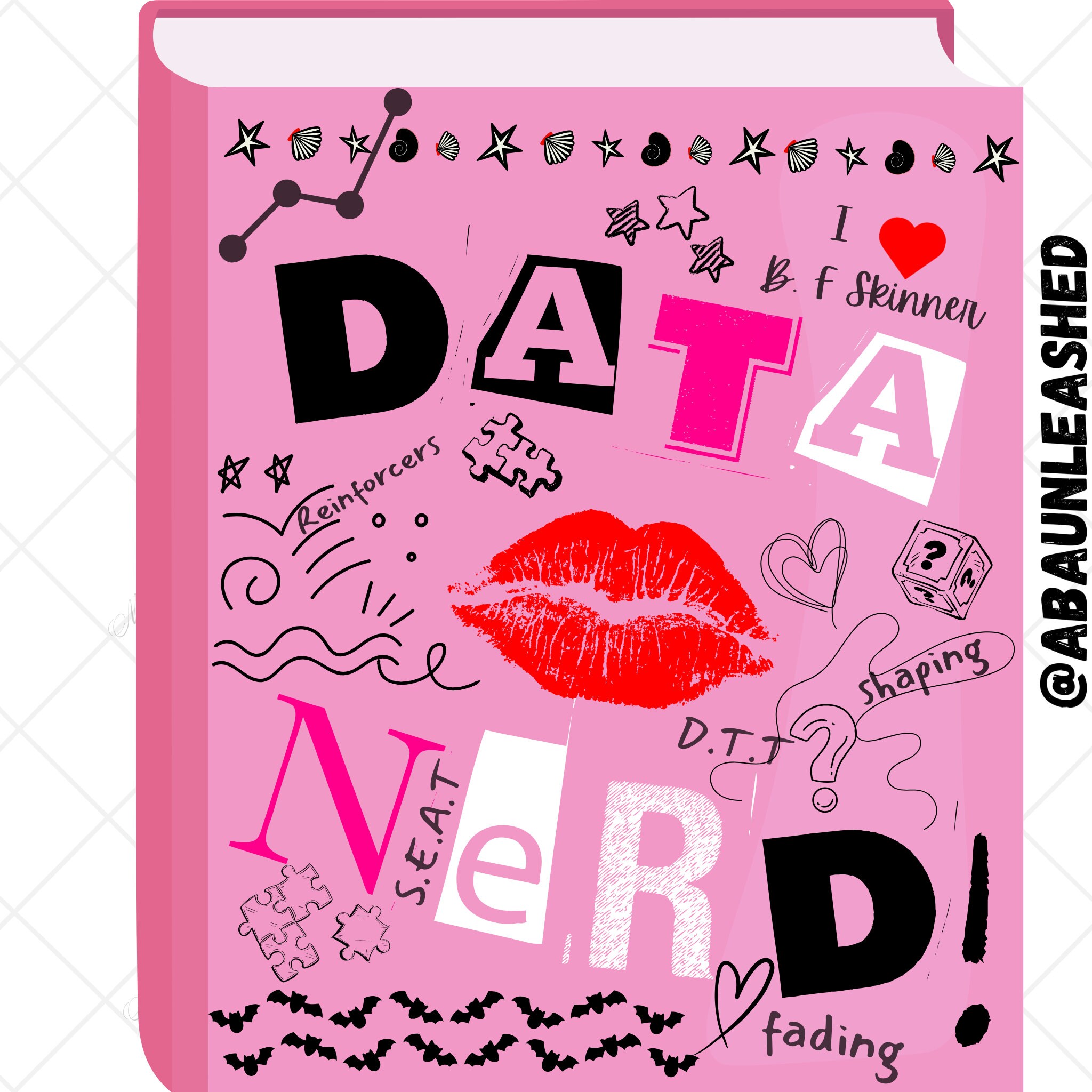 ABA 'data Nerd' SVG Mean Girls Burn Book-inspired Sass Meets Science ...