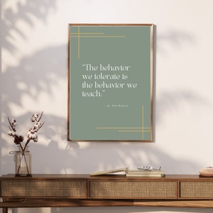 10 ABA Boho Printable Wall Art Bundle, BCBA Office Decor Posters, ABA ...