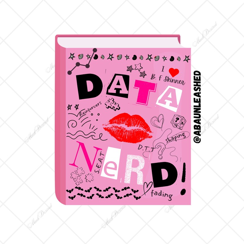 ABA 'data Nerd' SVG Mean Girls Burn Book-inspired - Etsy Australia