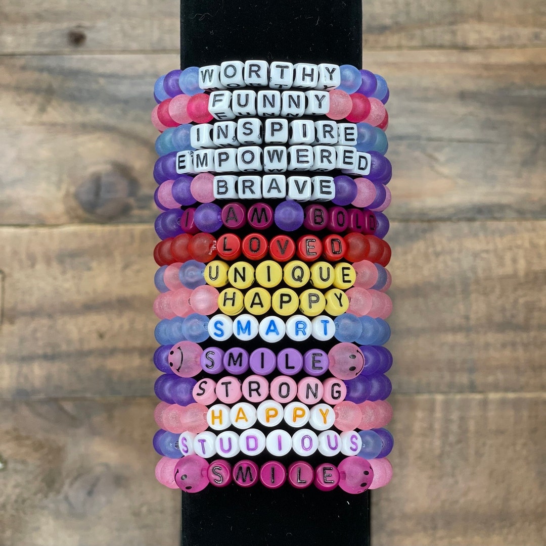 Affirmation Bracelets, Affirmation Gifts, Word Bracelets, Gifts for ...