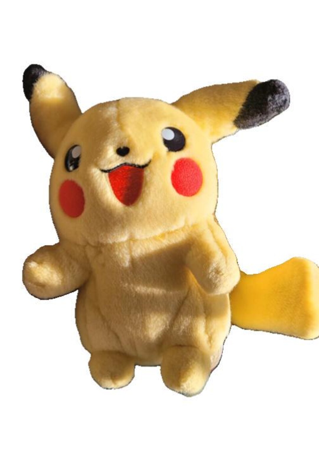 Pikachu Vintage Plush Teddy Pokemon Advanced Smiling Pikachu - Etsy