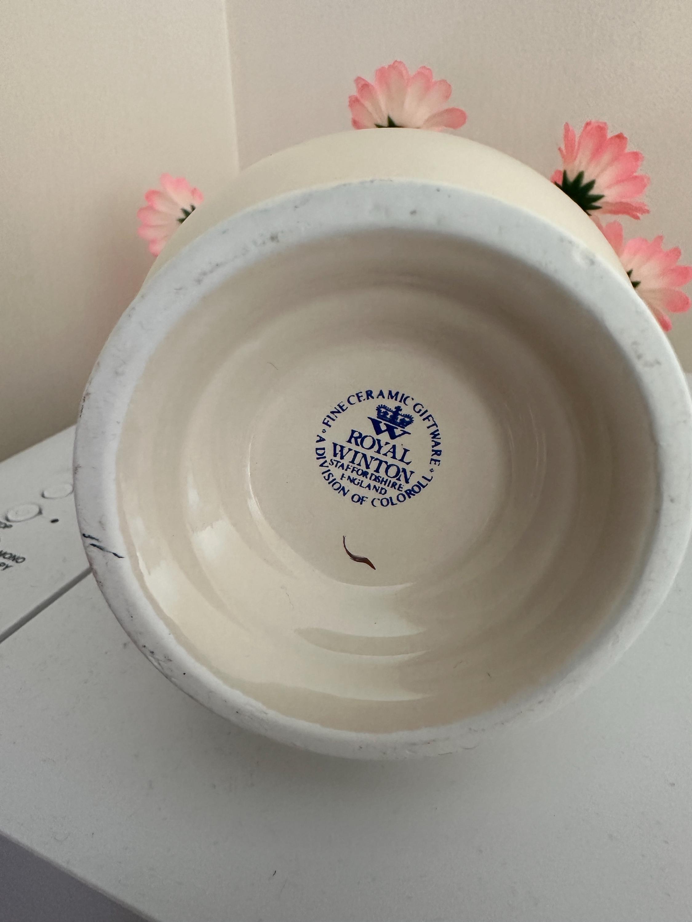 Royal Winton Pottery Pitcher & Wash Basin Set: Victorian Decor - Etsy