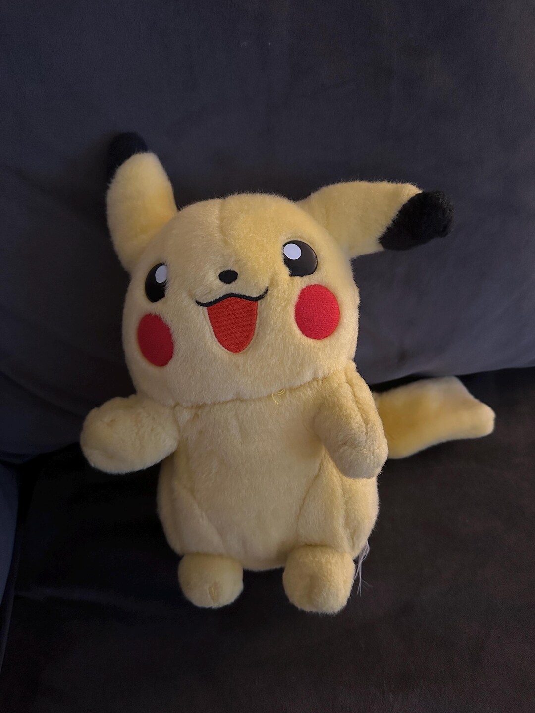 Pikachu Plush Teddy Pokemon Advanced Smiling Pikachu - Etsy