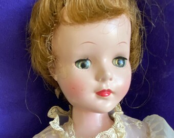 1950s Sweet Sue American Character Bride Doll Hard Plastic Blond All ...