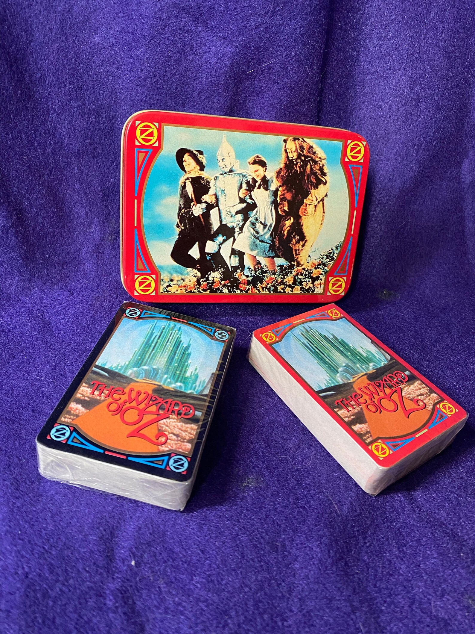 Wizard of OZ Playing Cards in a Tin Box - Etsy