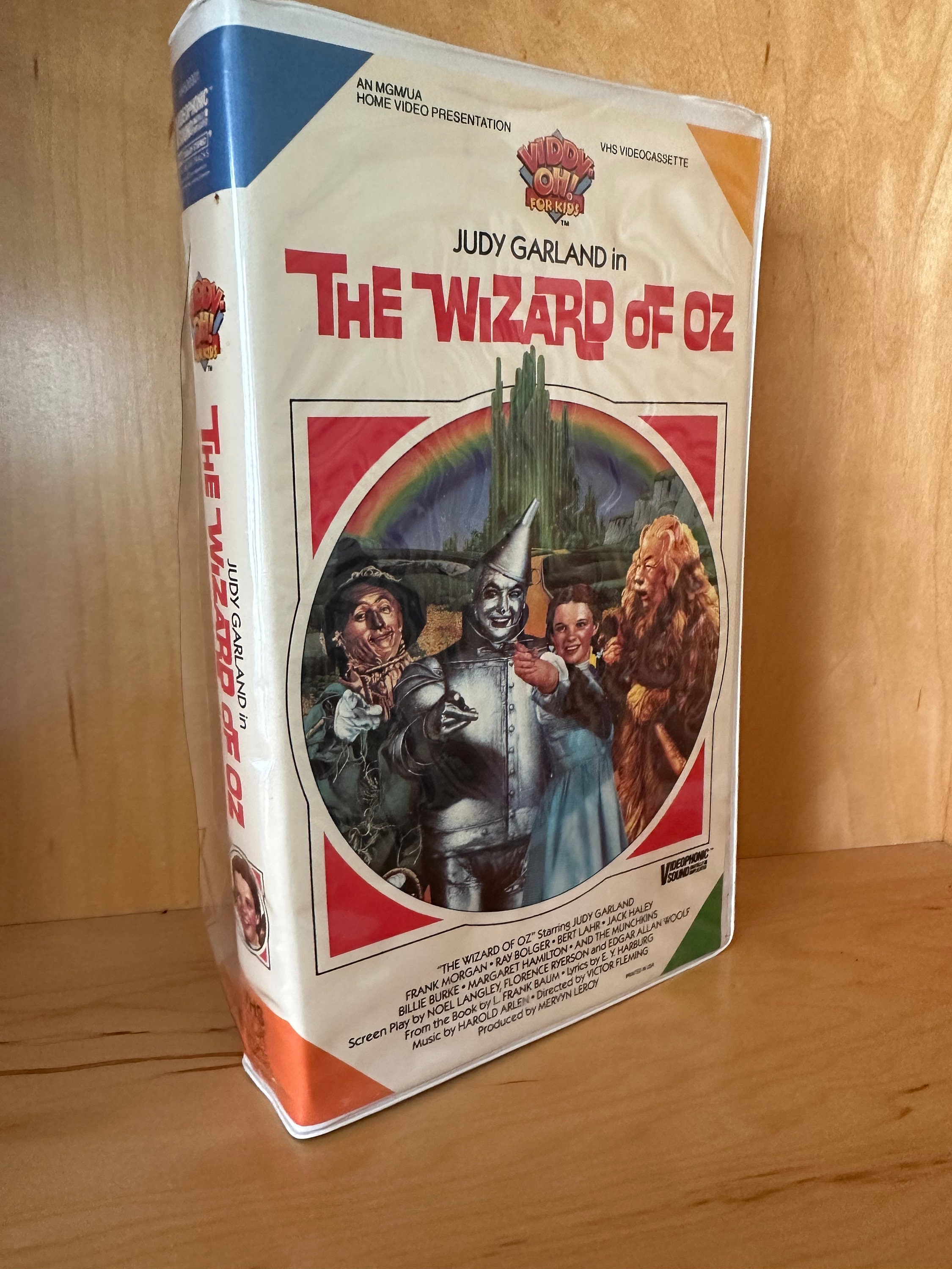 Wizard of Oz VHS 1985 - Etsy