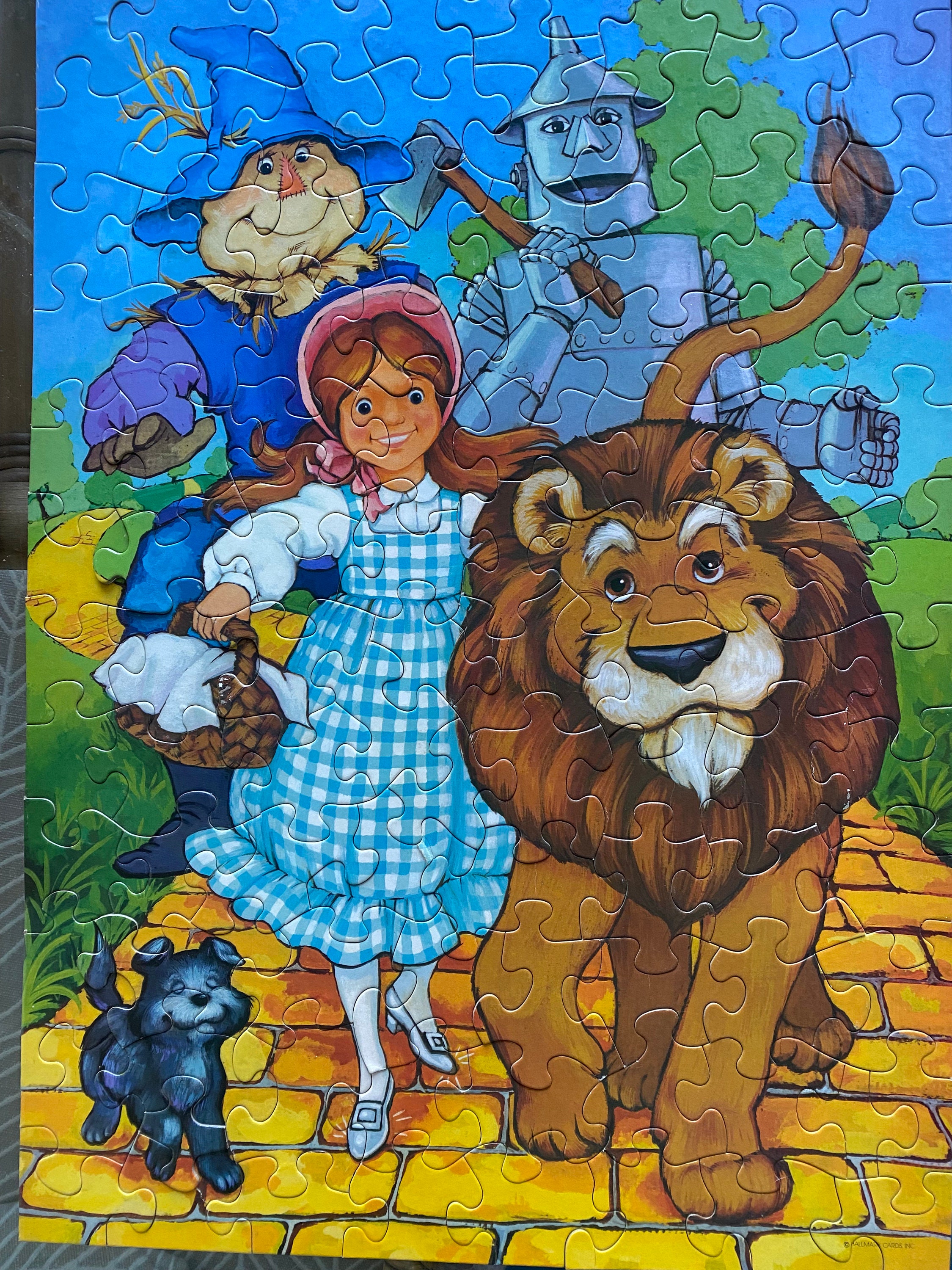 Wizard of OZ Jigsaw Puzzle - Etsy