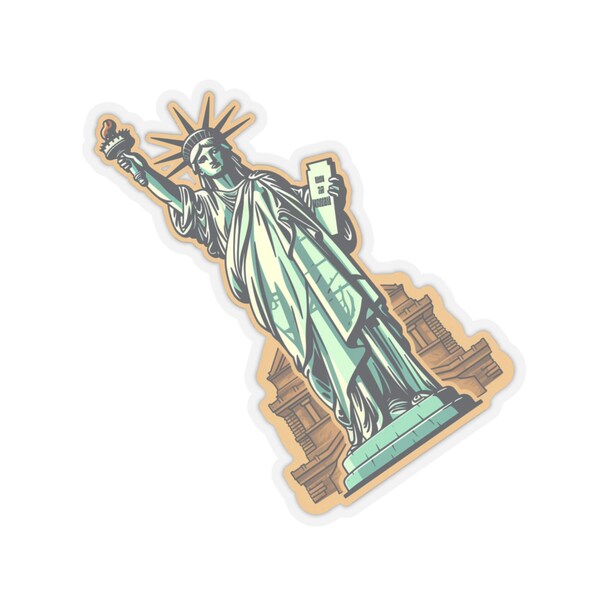 Statue of Liberty Decal - Etsy