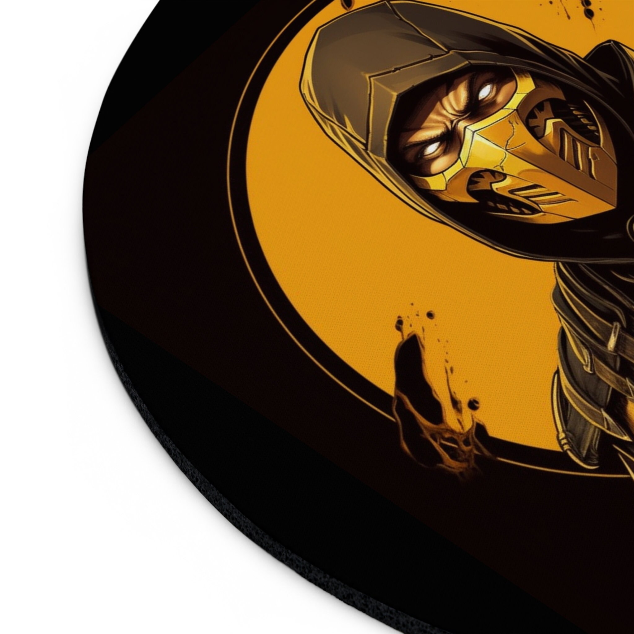 Scorpion Mouse Pad Mortal Kombat Mouse Pad Mortal Kombat Design ...