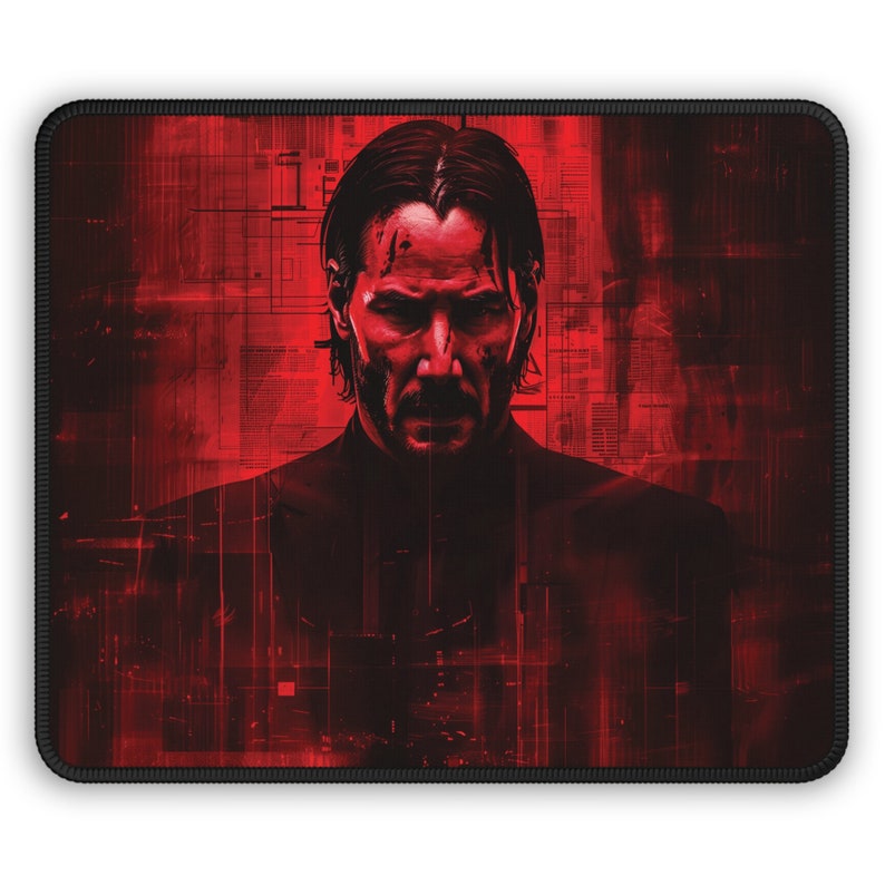 John Wick Gaming Mouse Pad Assassin Mouse Pad John Wick Office Mouse ...