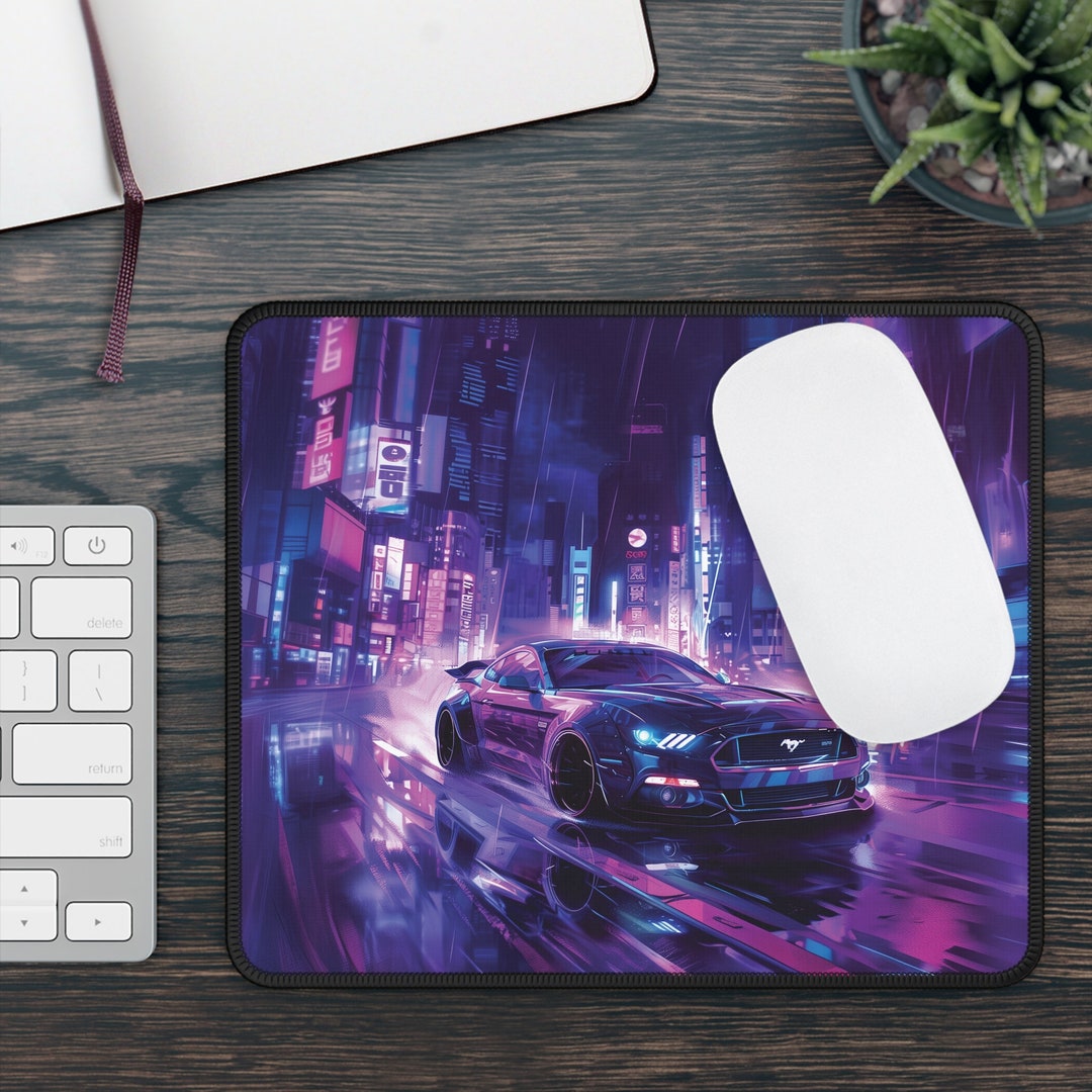 Mustang Gaming Mouse Pad Sports Car Mouse Pad Mustang Design Mouse Pad ...
