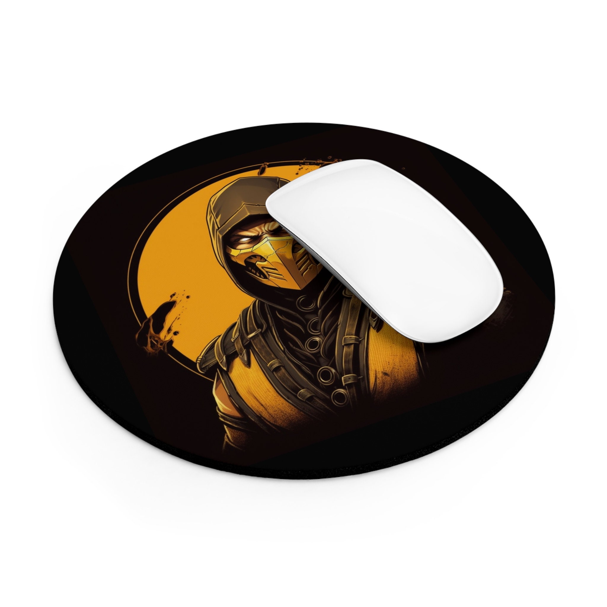 Scorpion Mouse Pad Mortal Kombat Mouse Pad Mortal Kombat Design ...