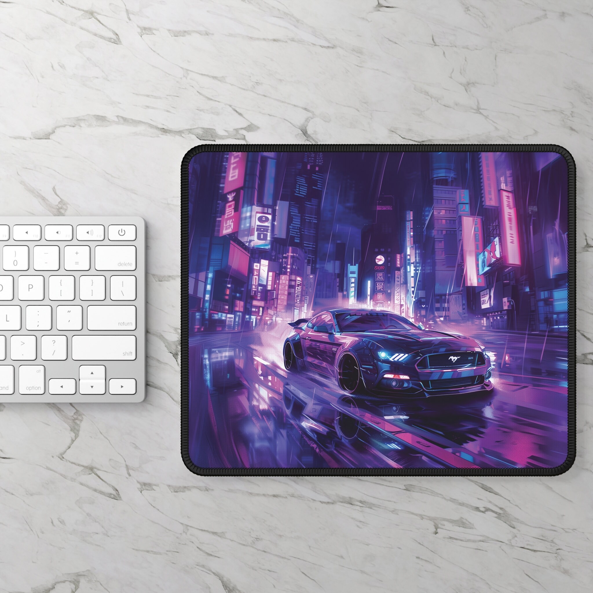 Mustang Gaming Mouse Pad Sports Car Mouse Pad Mustang Design Mouse Pad ...