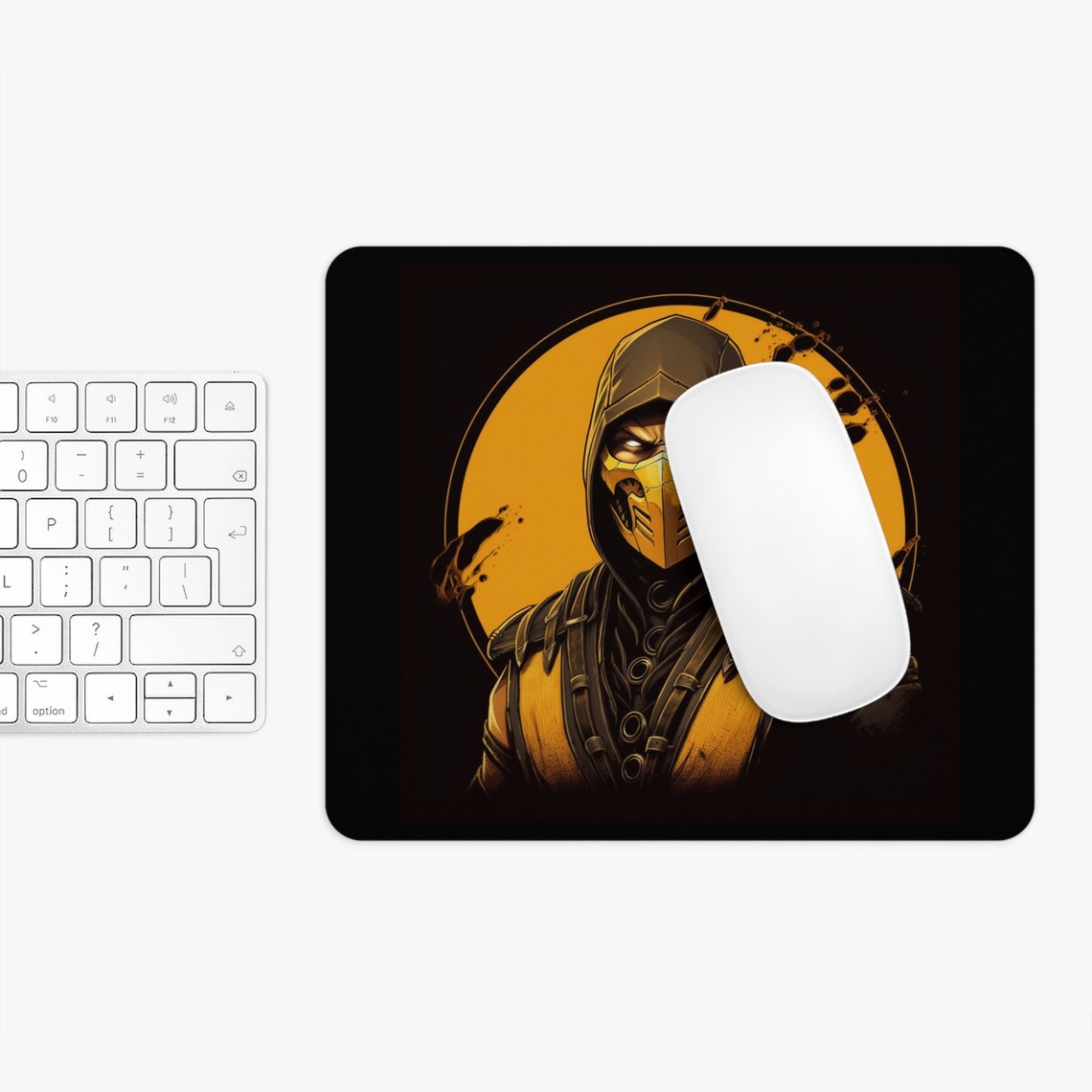 Scorpion Mouse Pad Mortal Kombat Mouse Pad Mortal Kombat Design ...