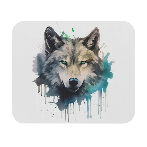 Wolf Mouse Pad - Etsy