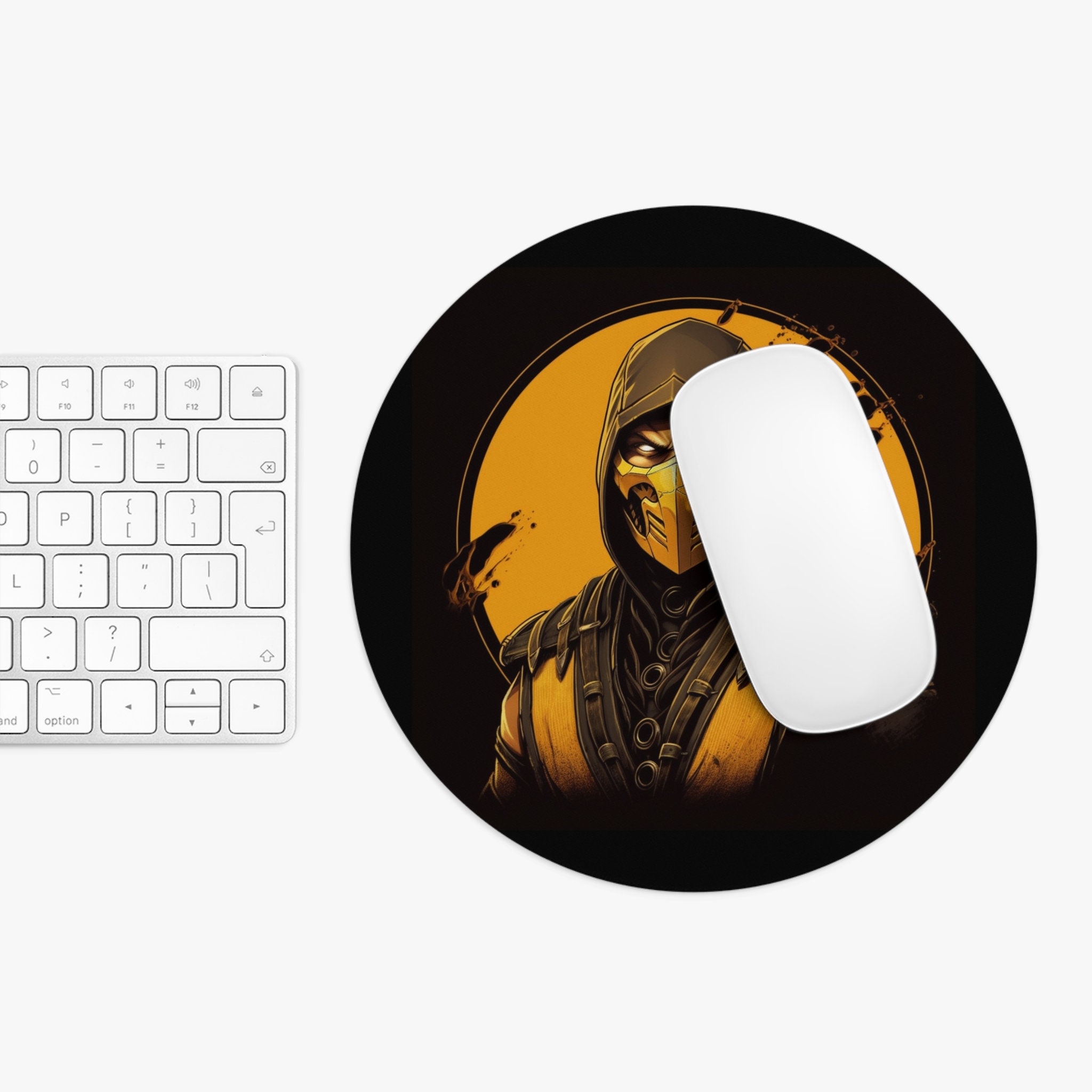 Scorpion Mouse Pad Mortal Kombat Mouse Pad Mortal Kombat Design ...