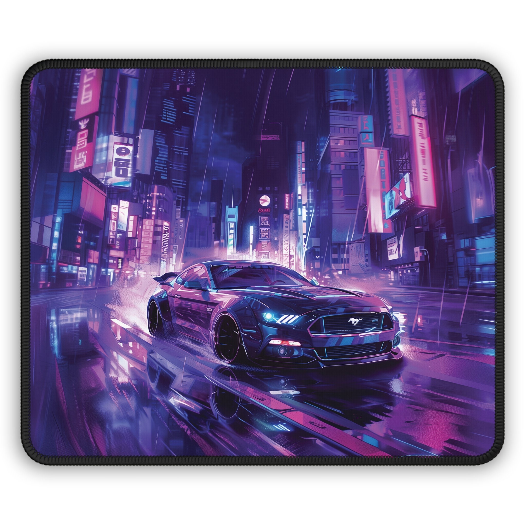 Mustang Gaming Mouse Pad Sports Car Mouse Pad Mustang Design Mouse Pad ...