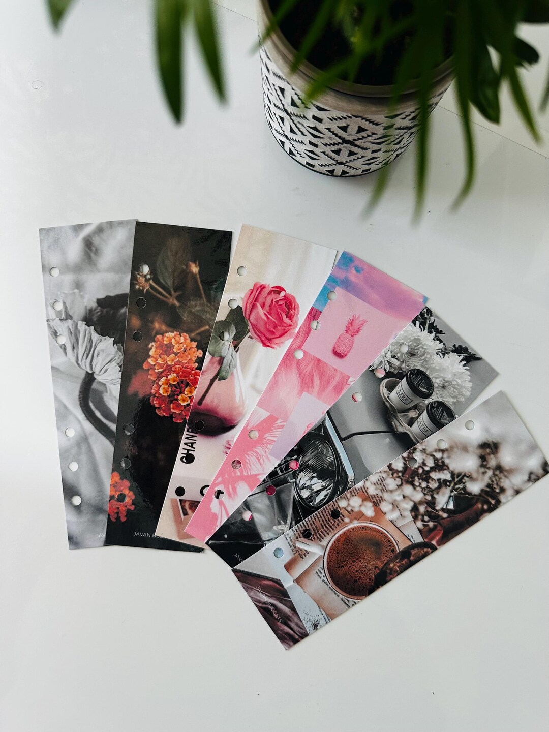 A6 Binder Bookmarks Decor | Smooth Silk Matte Finish | Not Laminated - Etsy