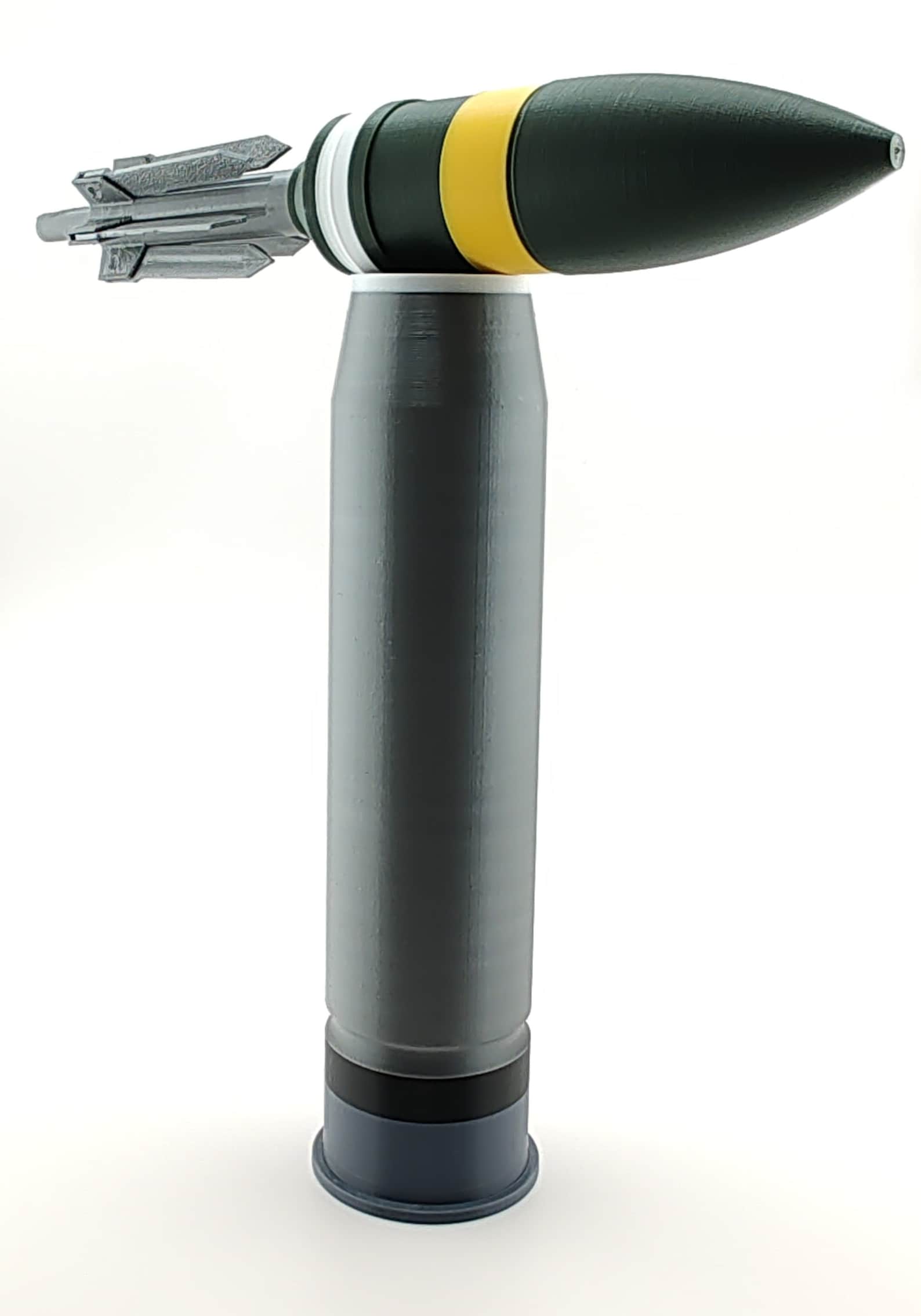 120mm M1147 AMP Sabot Round. Scaled Replica 3D Printed in Colored PETG ...