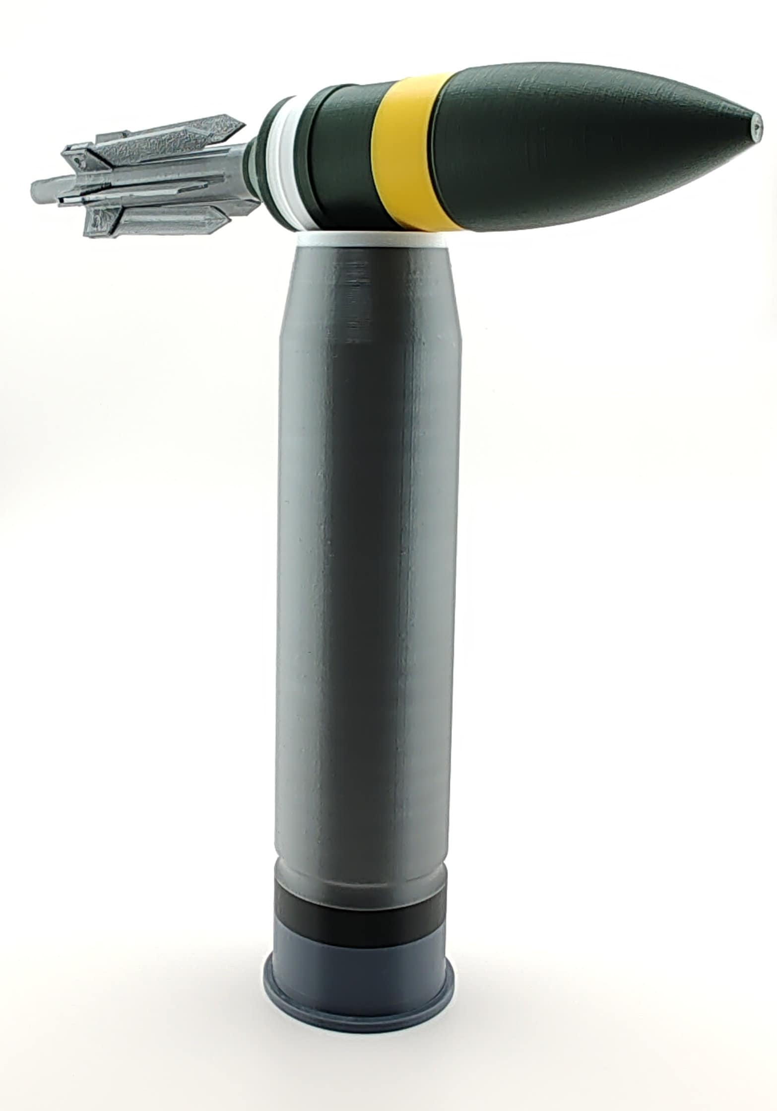 120mm M1147 AMP Sabot Round. Scaled Replica 3D Printed in Colored PETG ...
