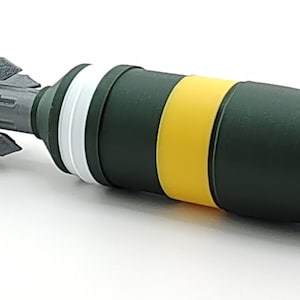 120mm M1147 AMP Sabot Round. Scaled Replica 3D Printed in Colored PETG. - Etsy