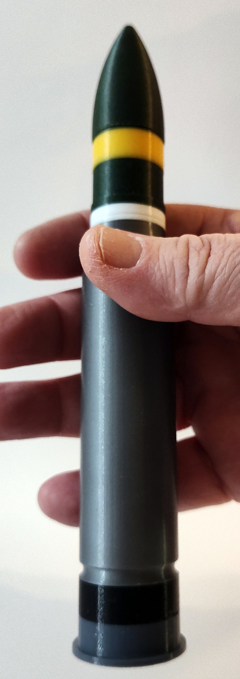 120mm M1147 AMP Sabot Round. Scaled Replica 3D Printed in Colored PETG ...
