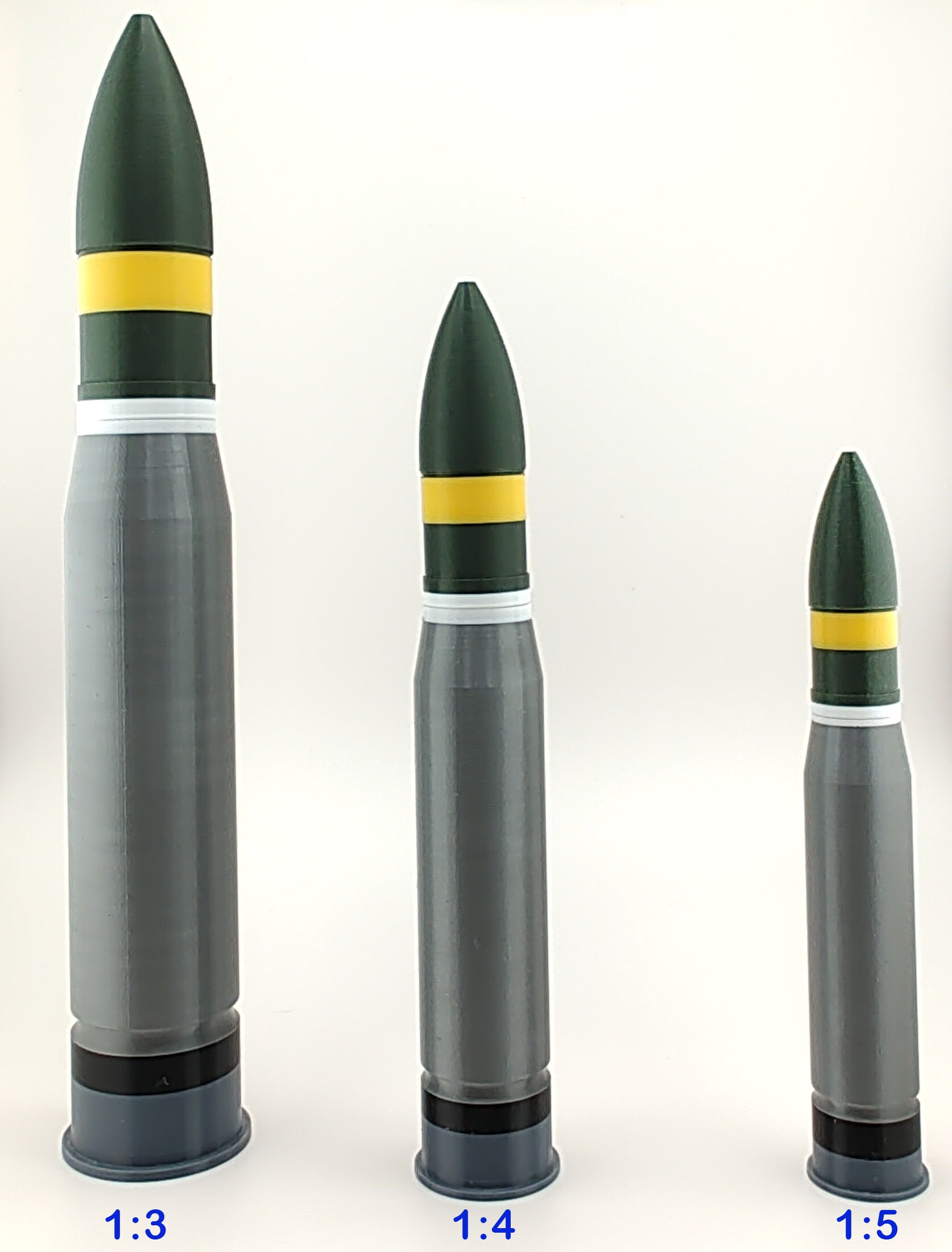 120mm M1147 AMP Sabot Round. Scaled Replica 3D Printed in Colored PETG. - Etsy