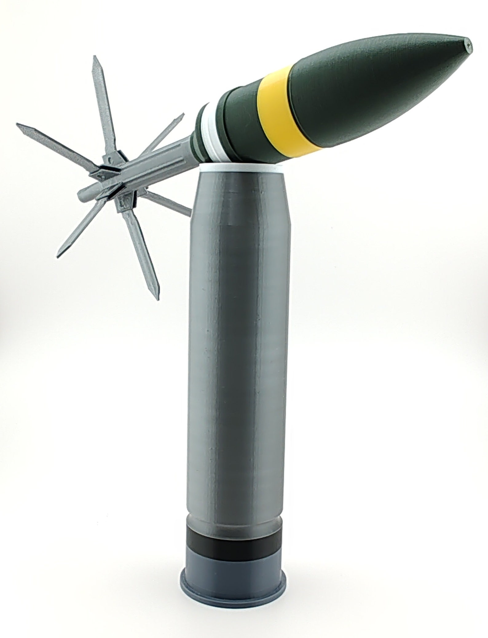 120mm M1147 AMP Sabot Round. Scaled Replica 3D Printed in Colored PETG ...