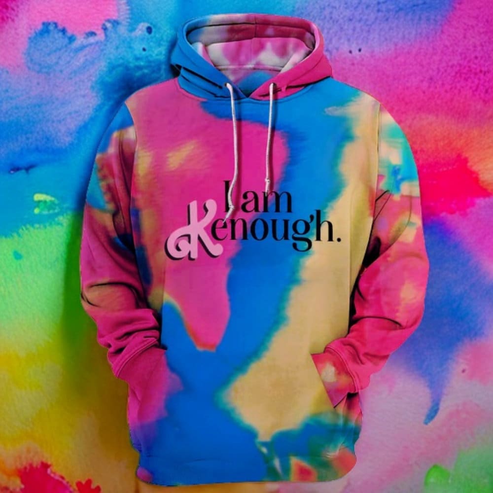 I Am Kenough Hoodie, Barbie Movie Hoodie