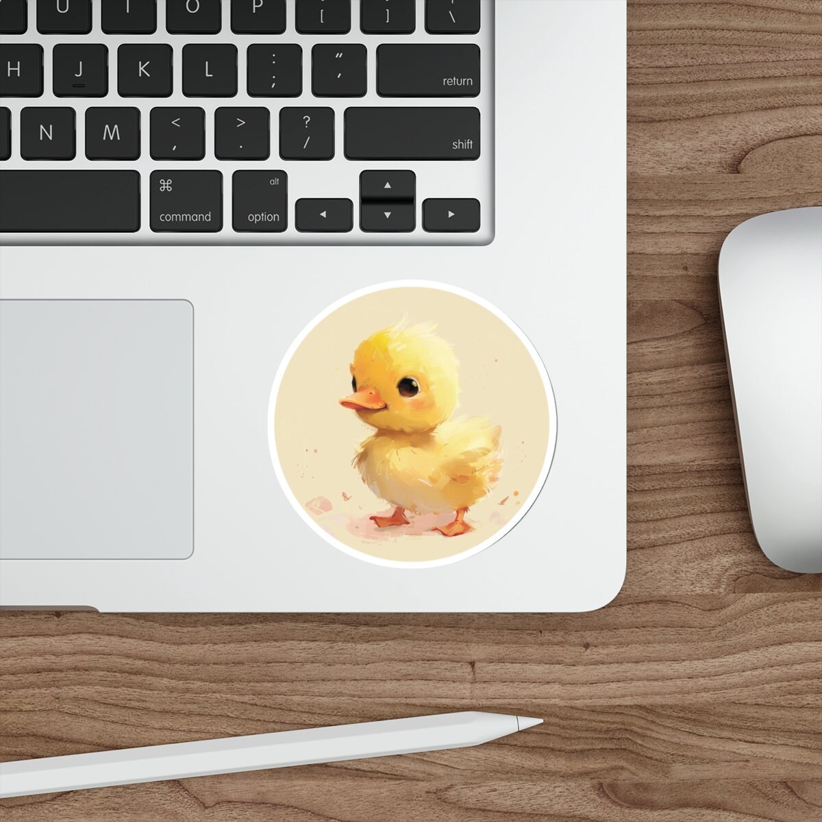 Cute Duck Sticker, Fun Laptop Sticker, Cute Animal Sticker, for Water ...