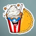 Puerto Rico Icee Design With Empanadilla PNG Stickers Digital Download ...