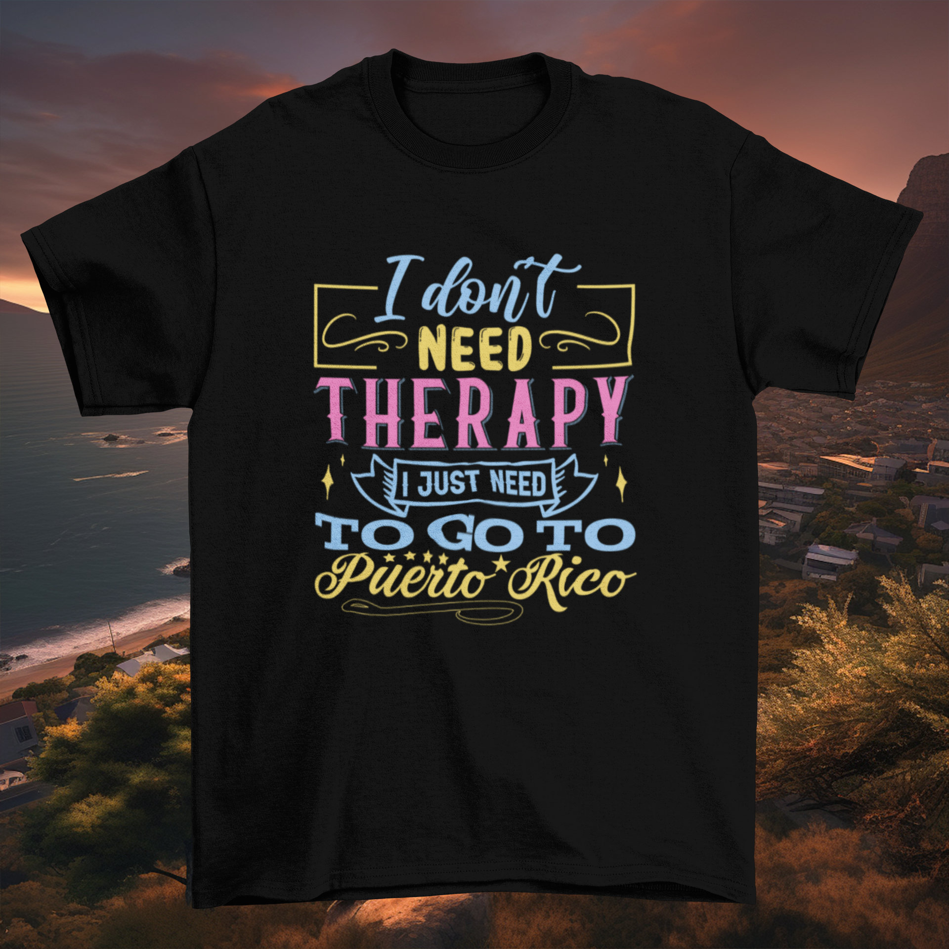 Puerto Rico Design PNG Sublimation DTF Digital Download Only DTG - Etsy