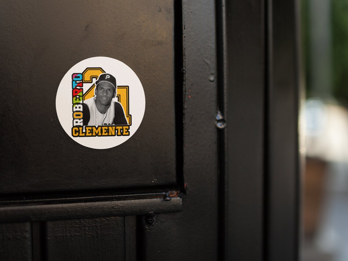 Roberto Clemente Design PNG Stickers - Etsy UK