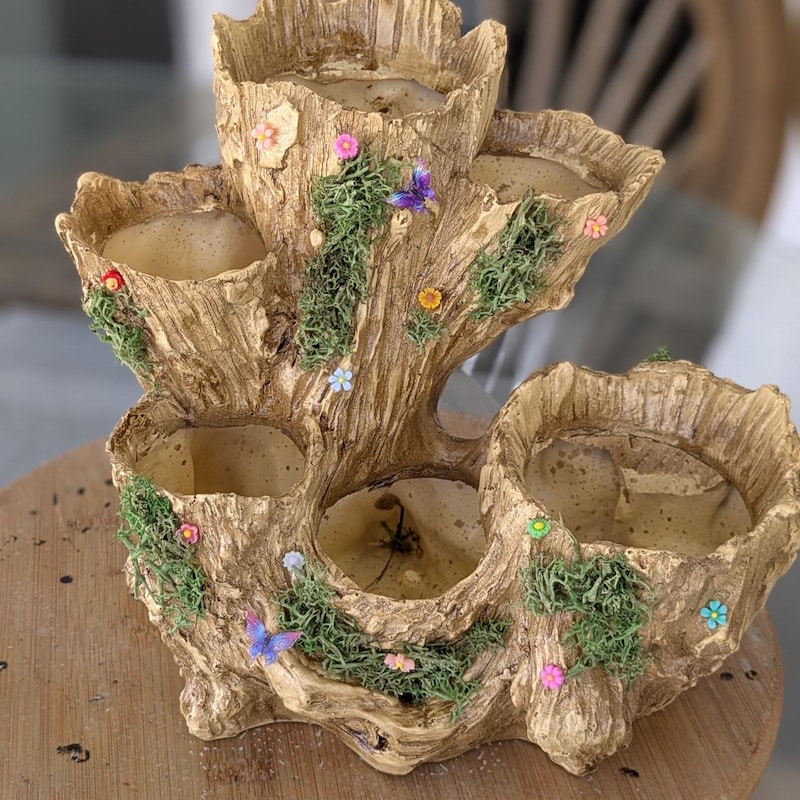 Log Planter - Etsy